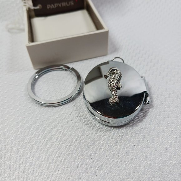 Papyrus | Accessories | Papyrus Silver Keychain That Opens To A Mirror ...